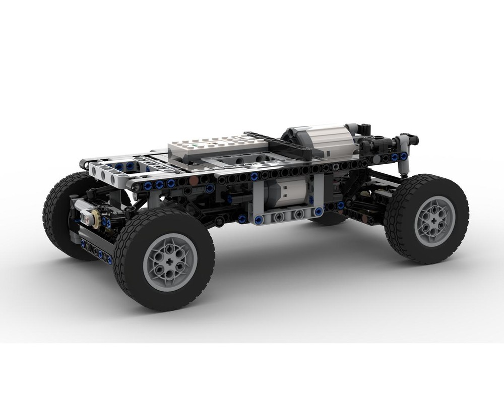 LEGO MOC 4x4 chassis template by KucMocs | Rebrickable - Build with LEGO