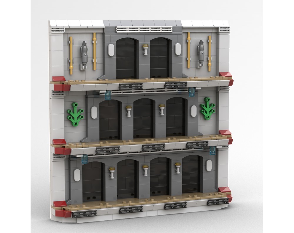 LEGO MOC J e d i Temple Minifigure Display - Wall Mountable - Senate ...