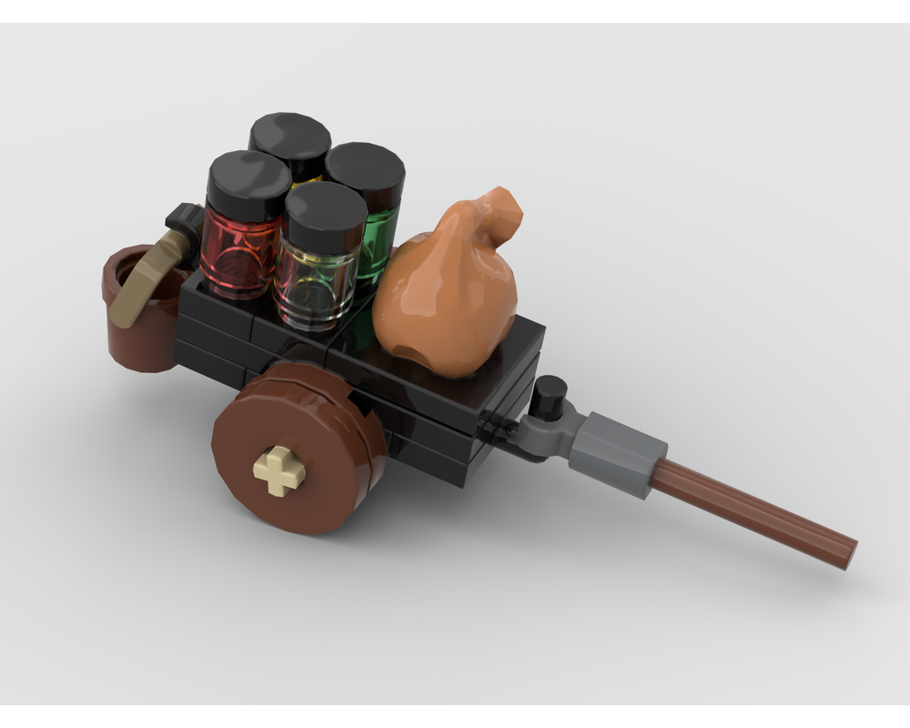 LEGO MOC Wizards Cart by szandris89 | Rebrickable - Build with LEGO