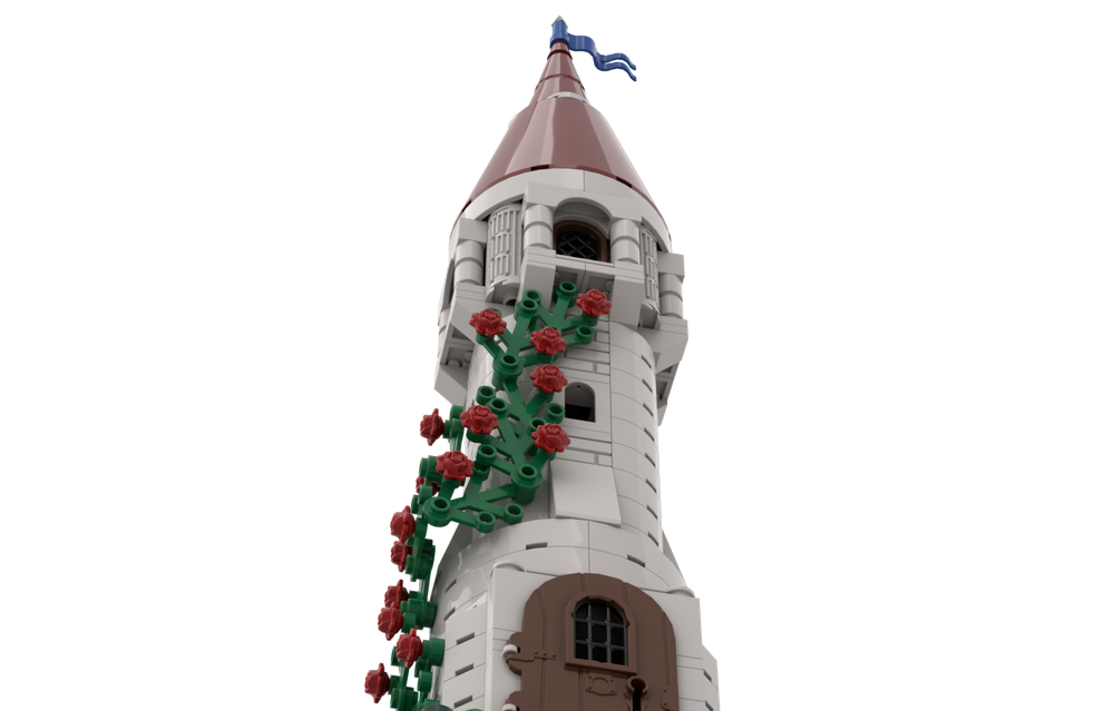 LEGO MOC The Rosy Tower by Gilganesh | Rebrickable - Build with LEGO