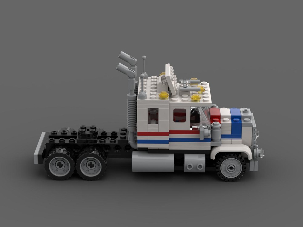 LEGO MOC Midi Scale - Highway Rig 5580 by Bricksota | Rebrickable ...