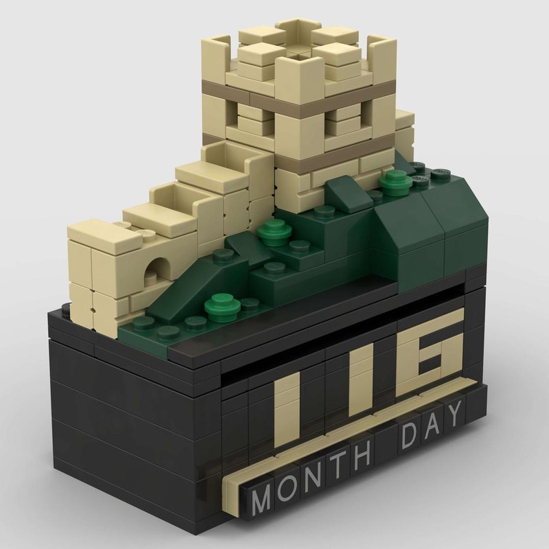 LEGO MOC Calendar with World of Wonders - The Great Wall by uminuo ...