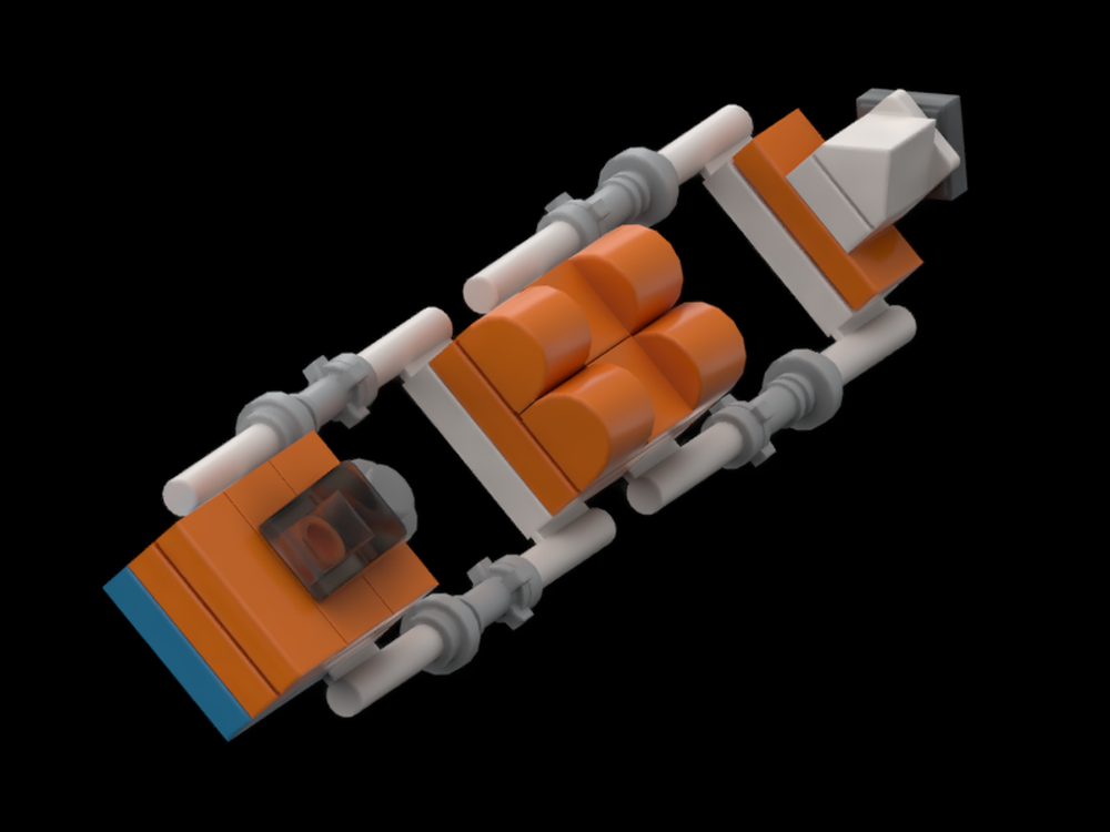 LEGO MOC 912063 Spaceship #2 by LegacyLego | Rebrickable - Build with LEGO