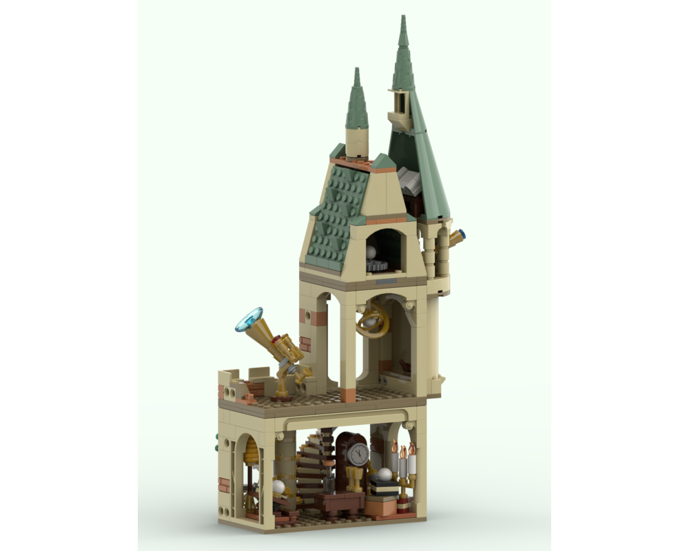 Lego Moc Hp Modular Astronomy Tower By Pandabrickable Rebrickable