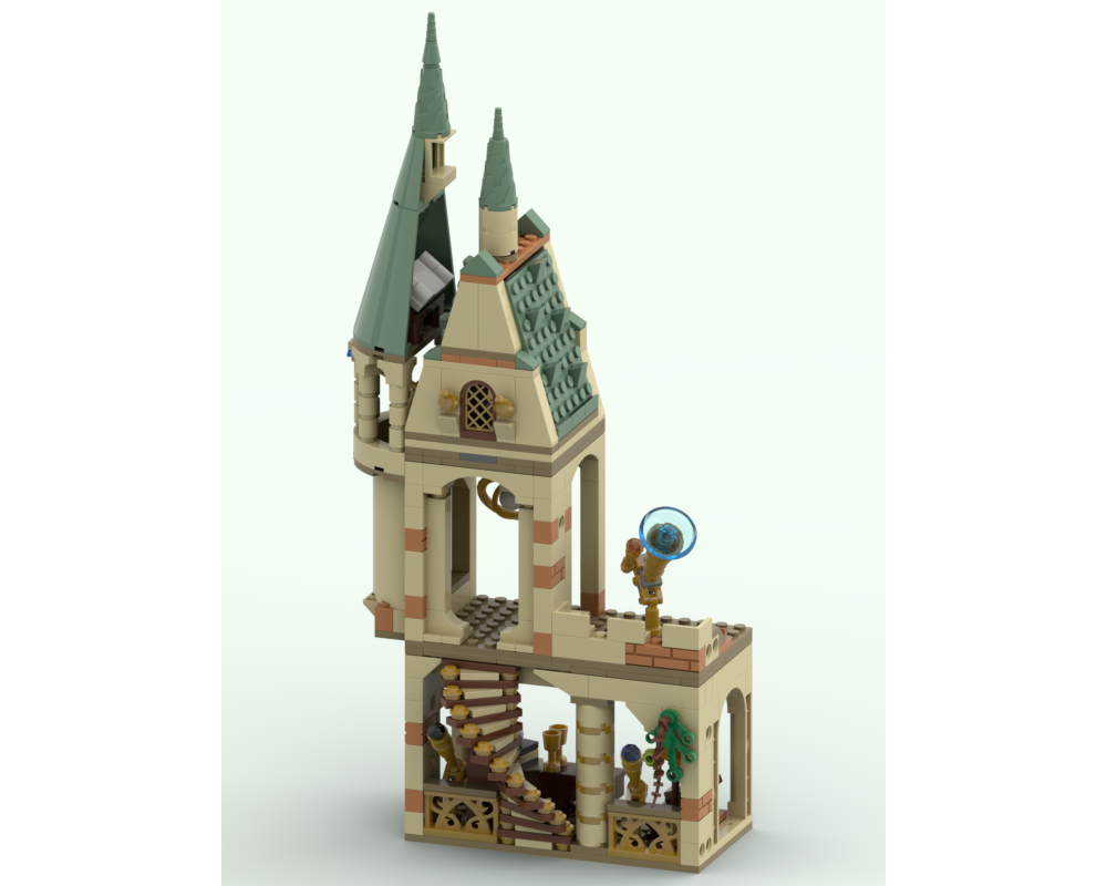 Lego Moc Hp Modular Astronomy Tower By Pandabrickable Rebrickable