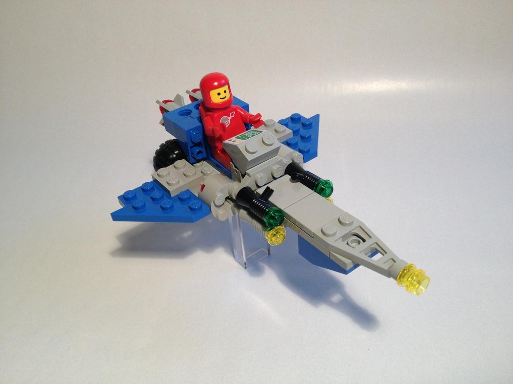 LEGO MOC One Person Mini Fighter by plastic.ati | Rebrickable - Build ...