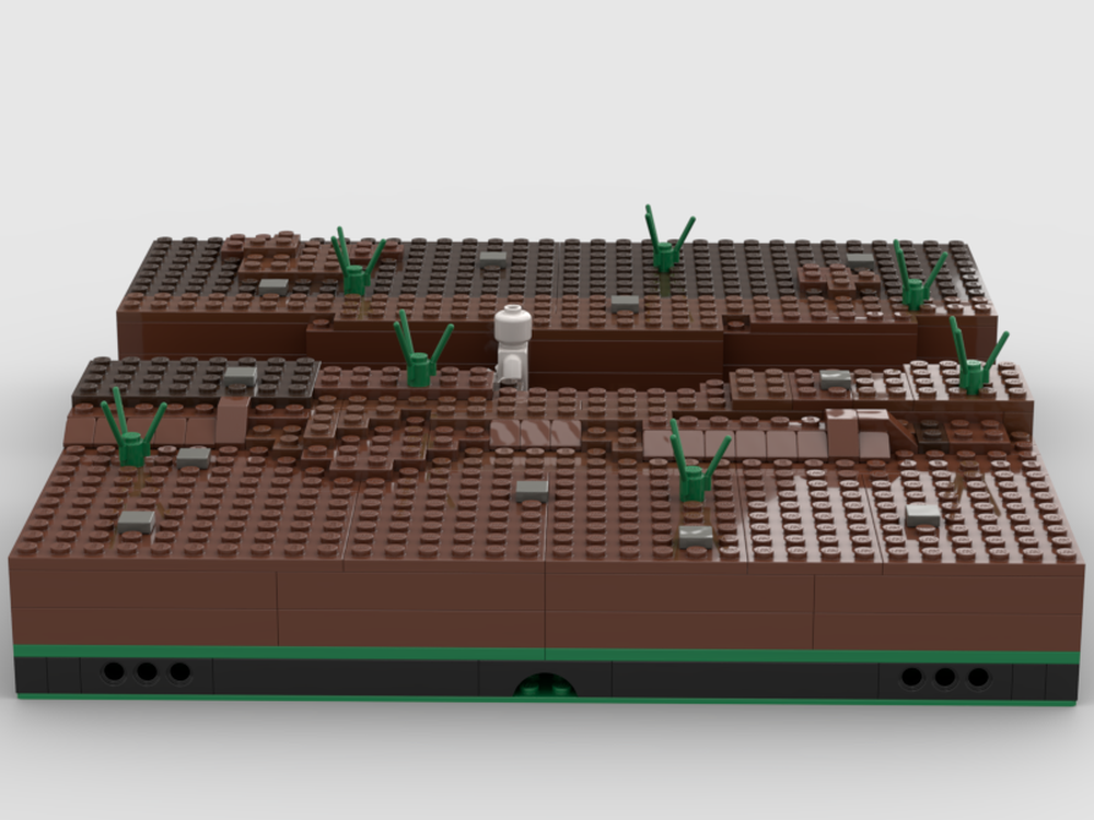 LEGO MOC Modular WWI Trench System by alexh321 | Rebrickable - Build ...