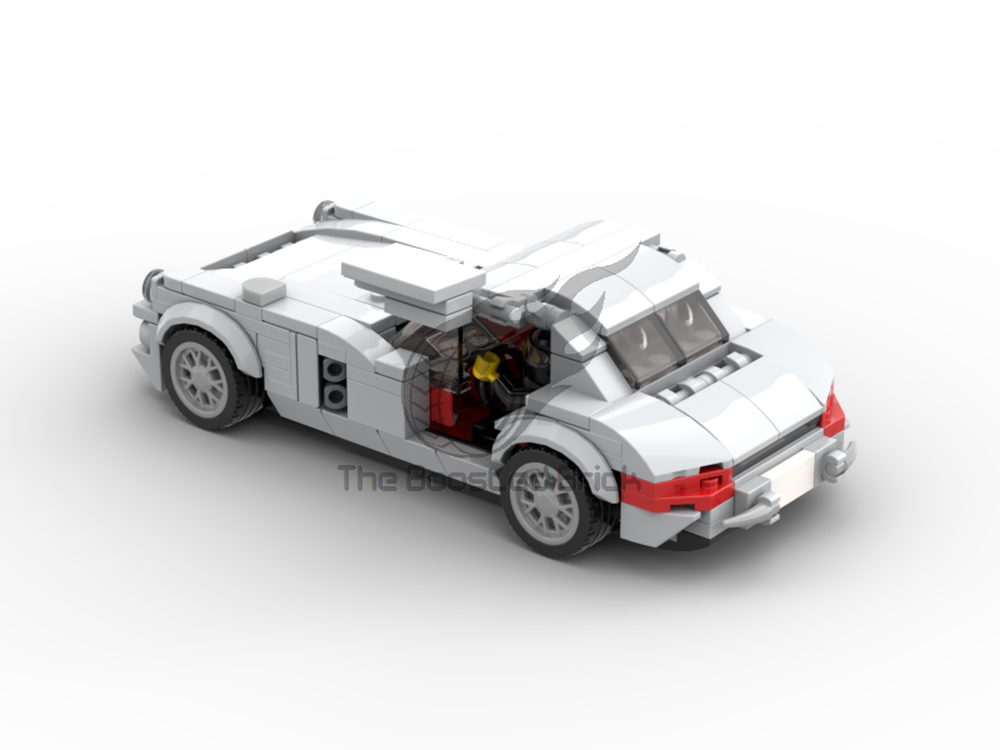 Lego Moc Mercedes Benz 300 Slr By Theboostedbrick Rebrickable Build