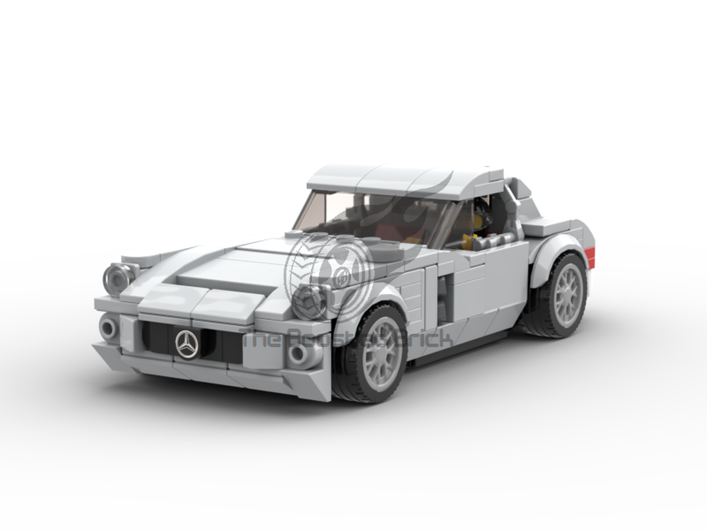 LEGO MOC Mercedes Benz 300 SLR by TheBoostedBrick | Rebrickable - Build ...