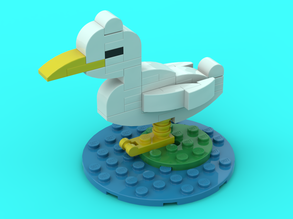 LEGO MOC Thin Duck by celiaak | Rebrickable - Build with LEGO