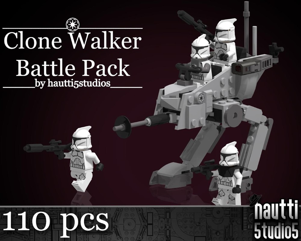 LEGO MOC Clone Walker Battle Pack (8014 REMAKE) by hautti5 ...