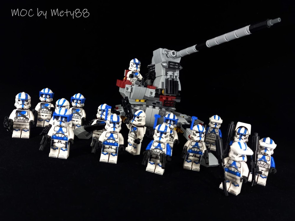 LEGO MOC AV-7 Anti-Vehicle Canon (4x 75345 Battle pack) by Mety88 ...