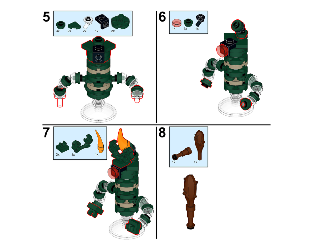 LEGO MOC Soldier Construct by Mathieu3110 | Rebrickable - Build with LEGO