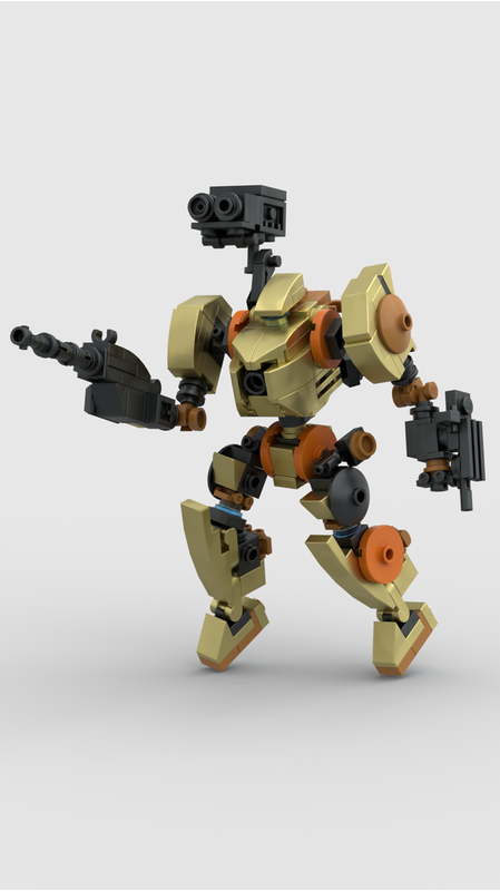 LEGO MOC-170598 Augmented Human C4-621, "Loader 4" by patedod266 ...