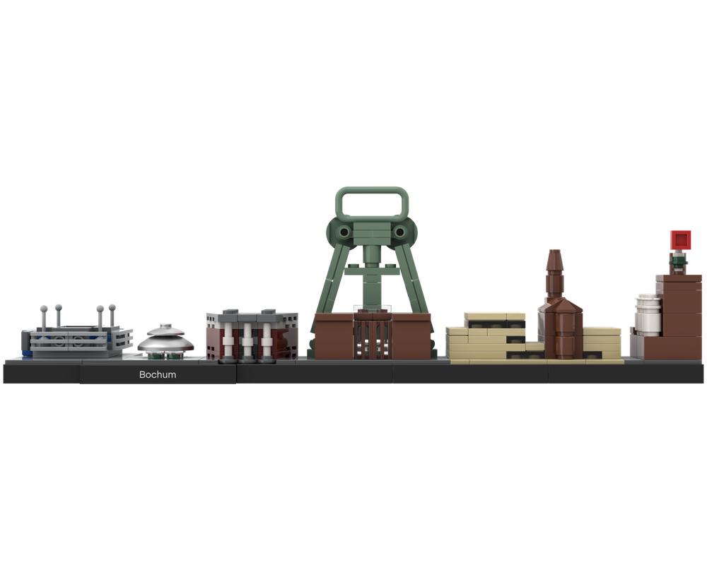 LEGO MOC Bochum by Steinemeister | Rebrickable - Build with LEGO