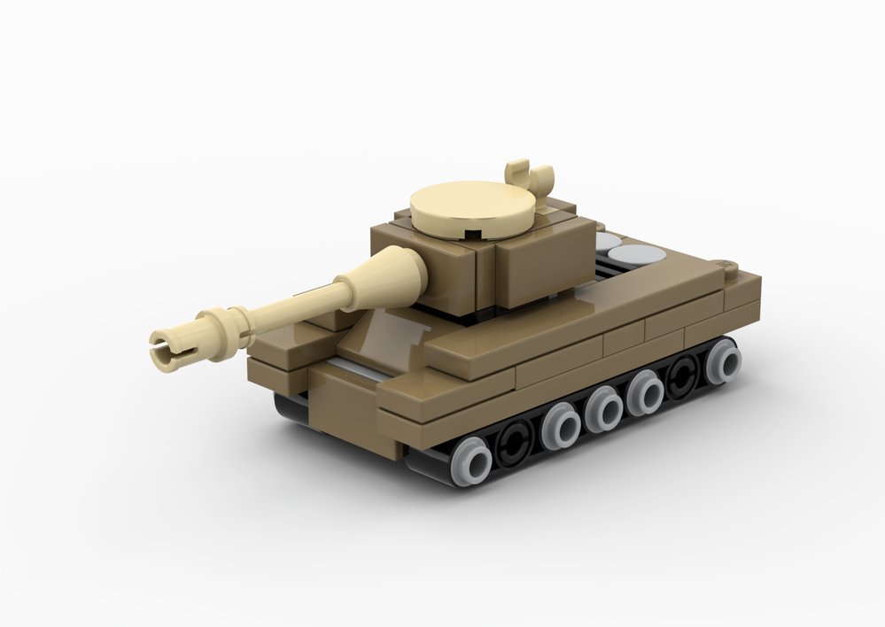 LEGO MOC M48 Patton Tank by The Bobby Brix Channel | Rebrickable - Build with LEGO