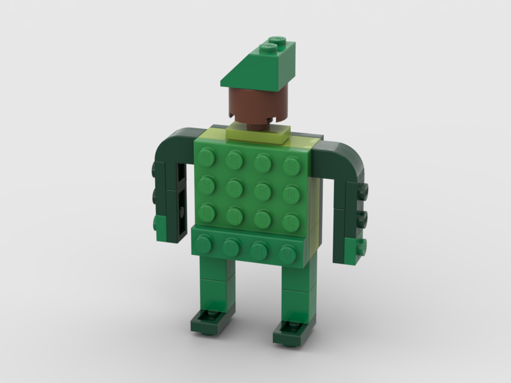 LEGO MOC Green beret (11007) by kemubrix | Rebrickable - Build with LEGO