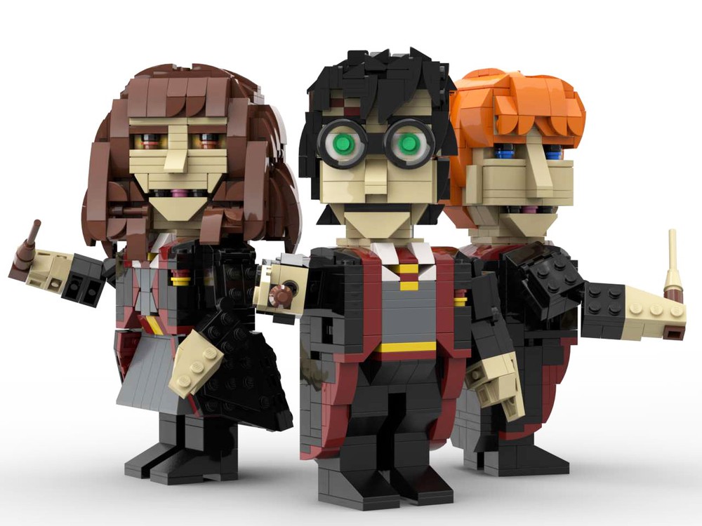 LEGO MOC Golden Trio Lego Figures by LittlebricksHeroes | Rebrickable ...