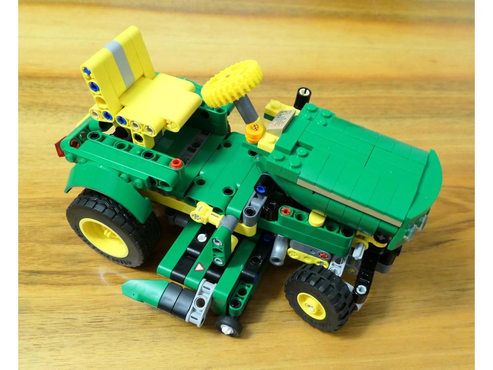 Lego Moc 42168 John Deere Lawn Mower Tractor By Larsagri Rebrickable