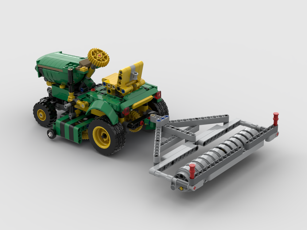 LEGO MOC 42168 Lawn Mower Tractor by Larsagri | Rebrickable - Build ...