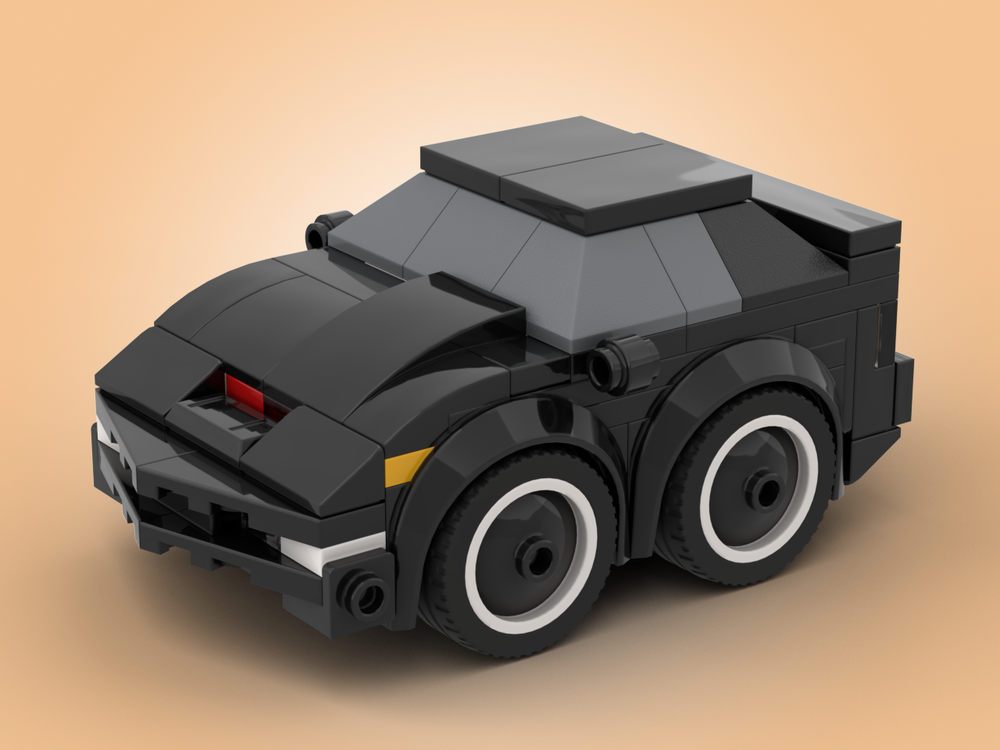 LEGO MOC Michael Knight + KITT by abracada_brick | Rebrickable - Build ...