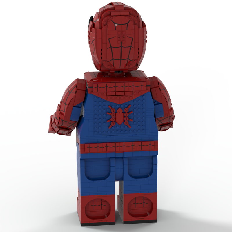 LEGO MOC Spider-Man Megafigure (fits the official Lego Spider-Man's ...