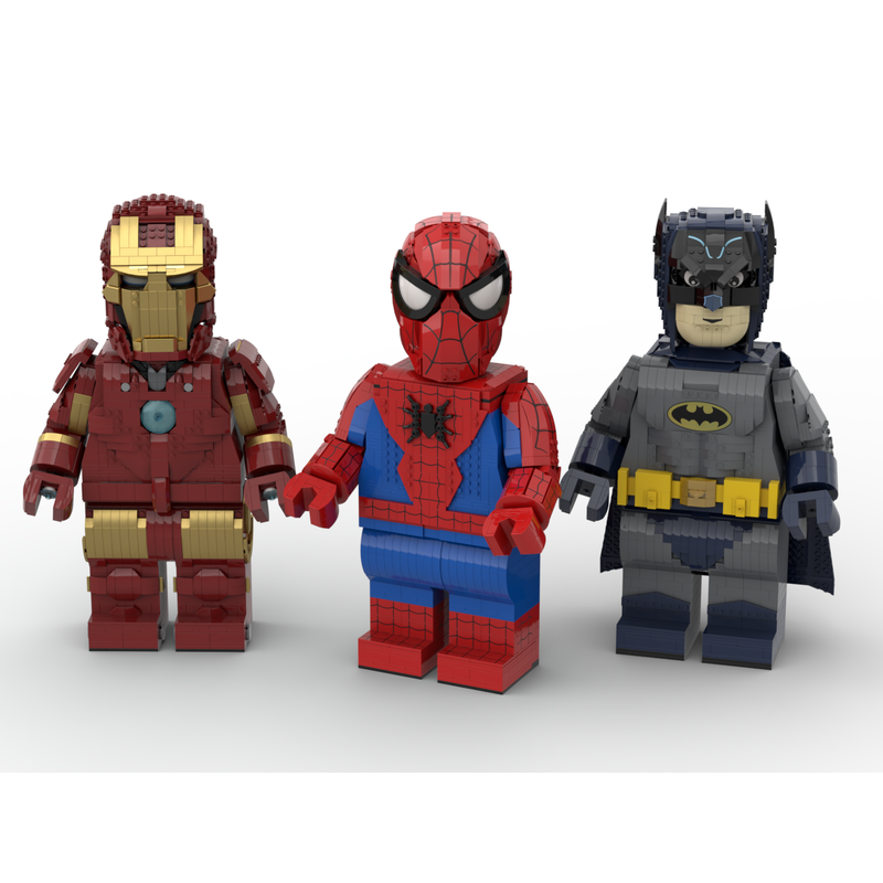 LEGO MOC Spider-Man Megafigure (fits the official Lego Spider-Man's ...