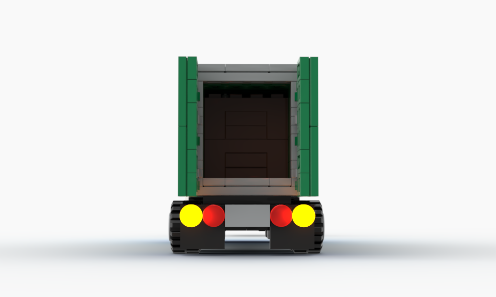 Lego Moc Box Truck By Tiggerljc Rebrickable Build With Lego