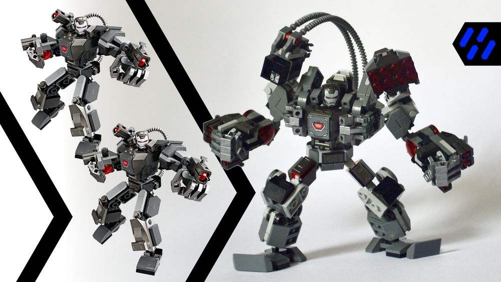 Lego Moc 76277 X 2 War Machine Mech Armor Upgrade By Ransomfern