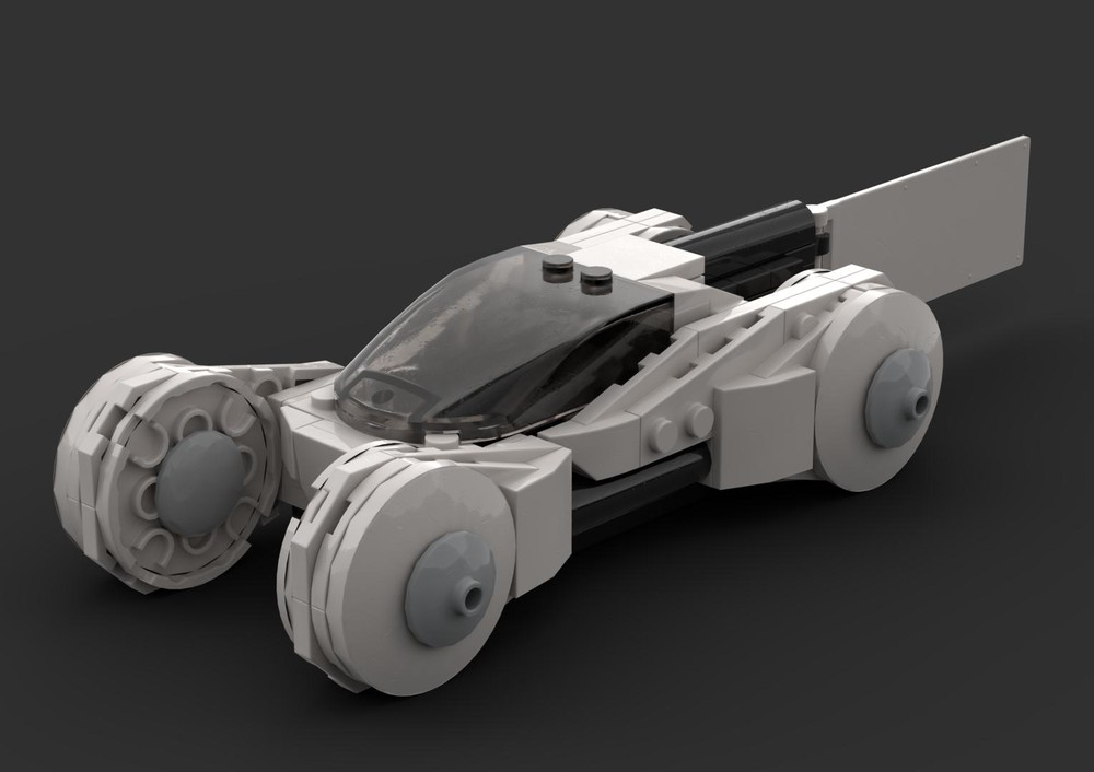 LEGO MOC Tron: Legacy Lightroadster Concept by Reclaimed | Rebrickable ...