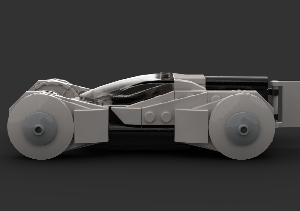 LEGO MOC Tron: Legacy Lightroadster Concept by Reclaimed | Rebrickable ...