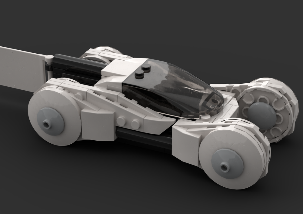 LEGO MOC Tron: Legacy Lightroadster Concept by Reclaimed | Rebrickable ...
