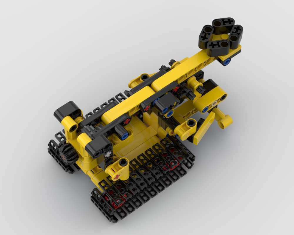 Lego Moc Cherry Picker 42163 Alternative By Erikgs Rebrickable