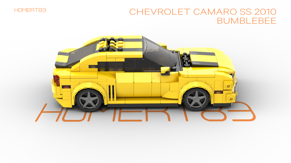 Lego Moc Chevrolet Camaro 2010 Bumblebee By Homert83 Rebrickable