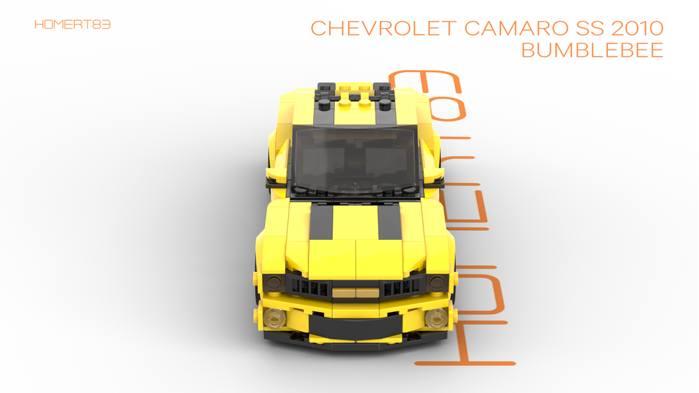 Lego Moc Chevrolet Camaro 2010 Bumblebee By Homert83 Rebrickable