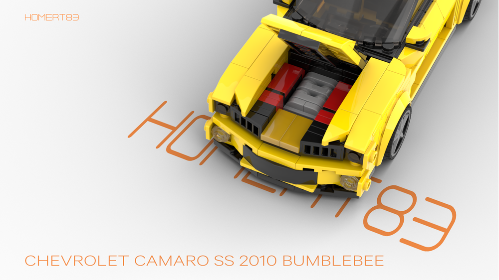 Lego Moc Chevrolet Camaro 2010 Bumblebee By Homert83 Rebrickable