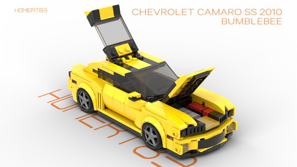 Lego Moc Chevrolet Camaro 2010 Bumblebee By Homert83 Rebrickable