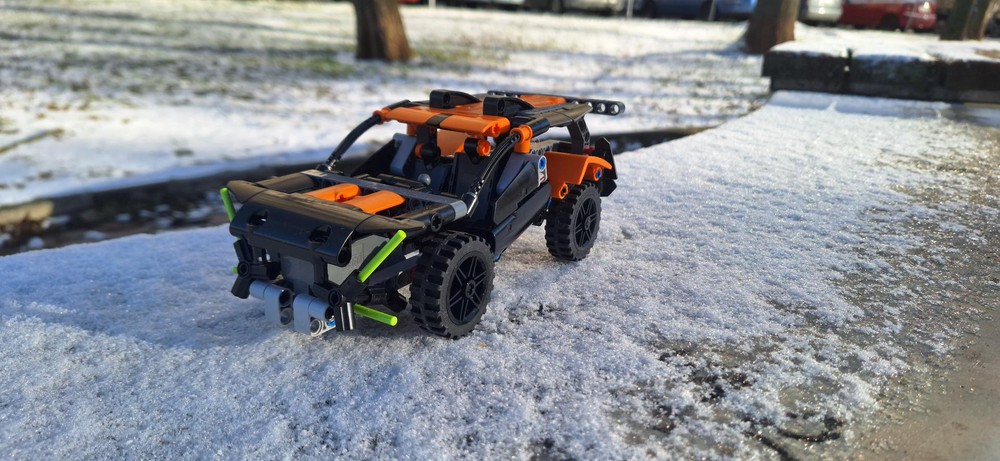 LEGO MOC 42166 Rallye Car 2.0 by Løøse | Rebrickable - Build with LEGO