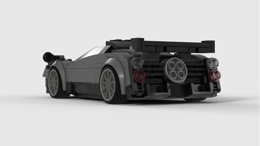 Lego Moc Pagani Zonda F By Prinzencurry Rebrickable Build With Lego