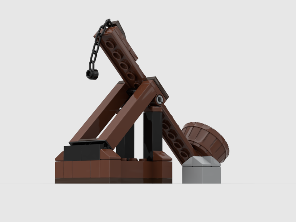LEGO MOC Simple Medieval Catapult by TRIMILO | Rebrickable - Build with ...