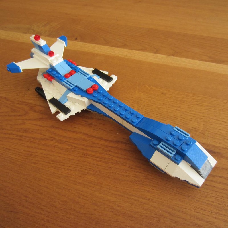 Lego Moc 4098 Star Fender By Drosse Rebrickable Build With Lego