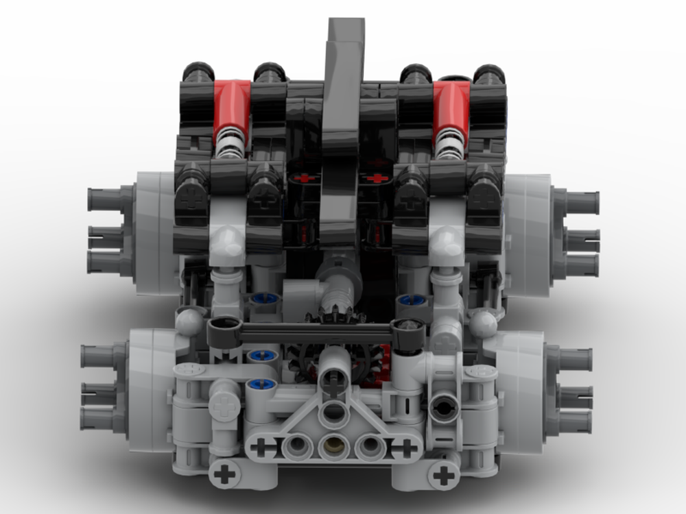 Lego Moc 4x4 Tandem Rear Axle By Louislegomocs Rebrickable Build