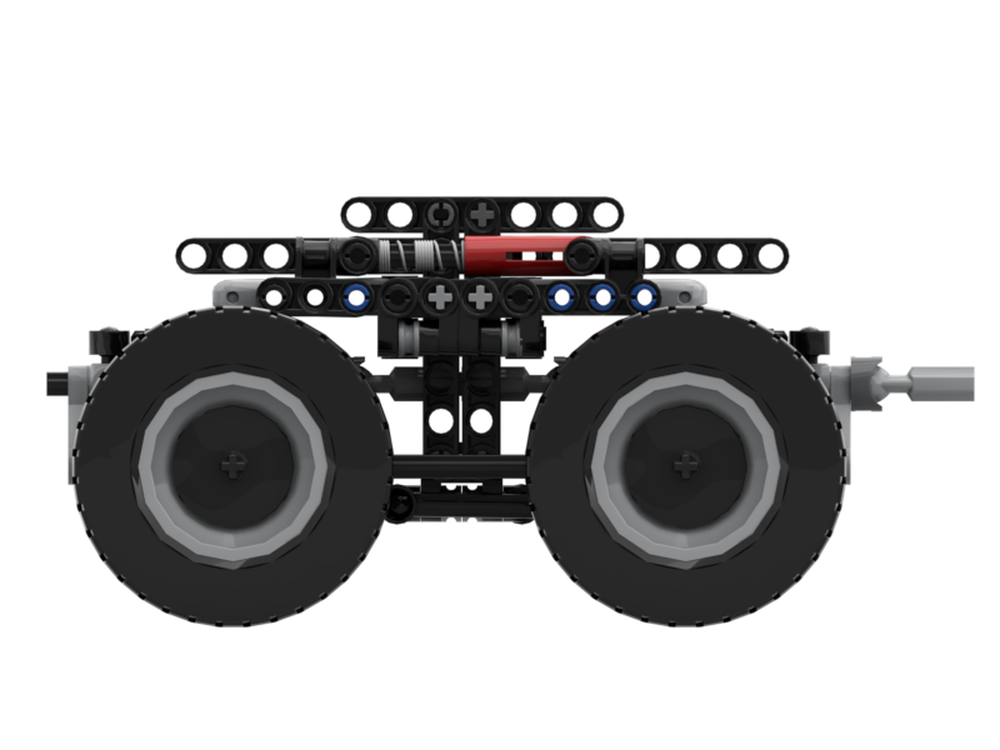Lego Moc 4x4 Tandem Rear Axle By Louislegomocs Rebrickable Build