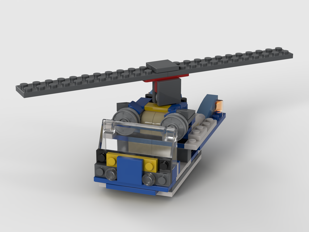 LEGO MOC Split Tail Helicopter by Welsh Dynasty Builds | Rebrickable ...