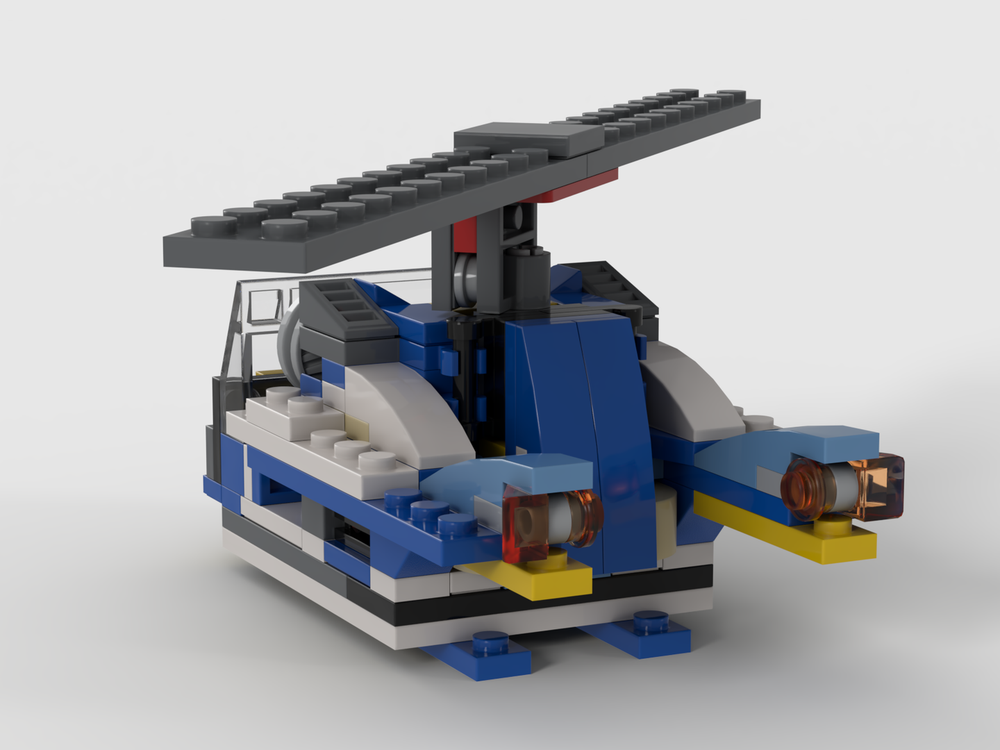 LEGO MOC-170714 Split Tail Helicopter by Welsh Dynasty Builds ...