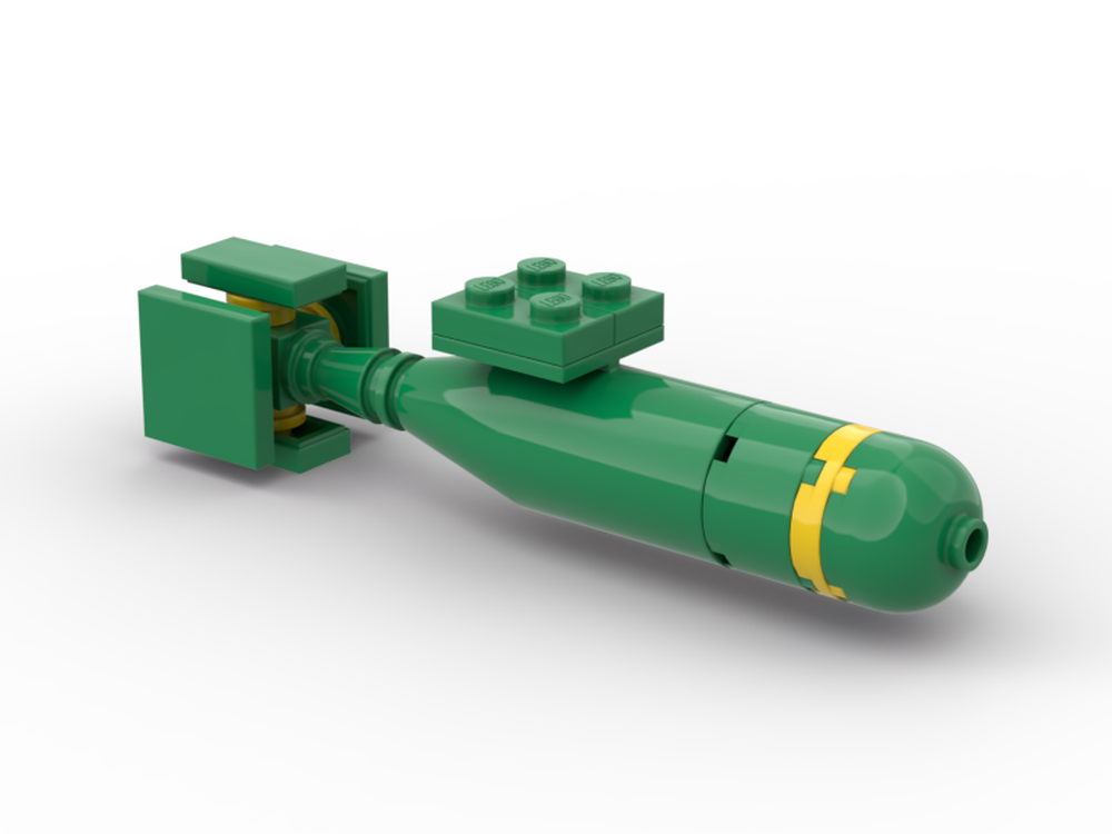 LEGO MOC MK15 Mod 2 WW2 Bomb by RYO Furniture Designs | Rebrickable ...