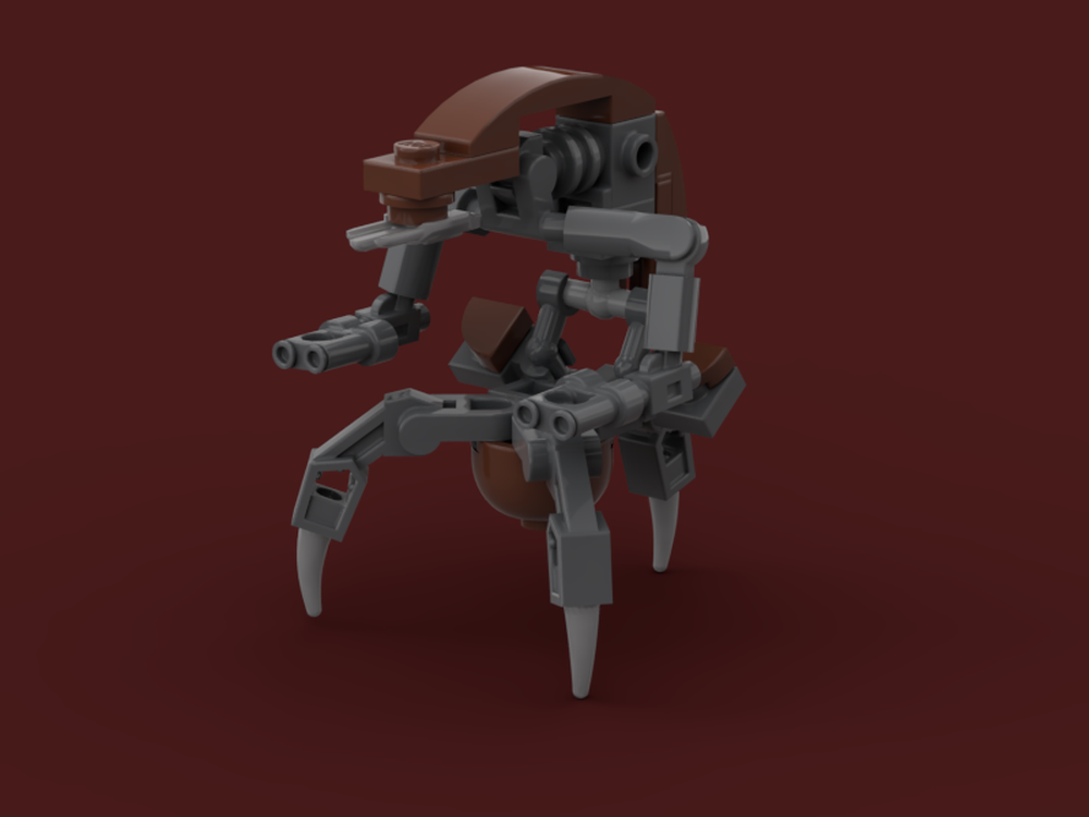 LEGO MOC Droideka by LKBuilds | Rebrickable - Build with LEGO