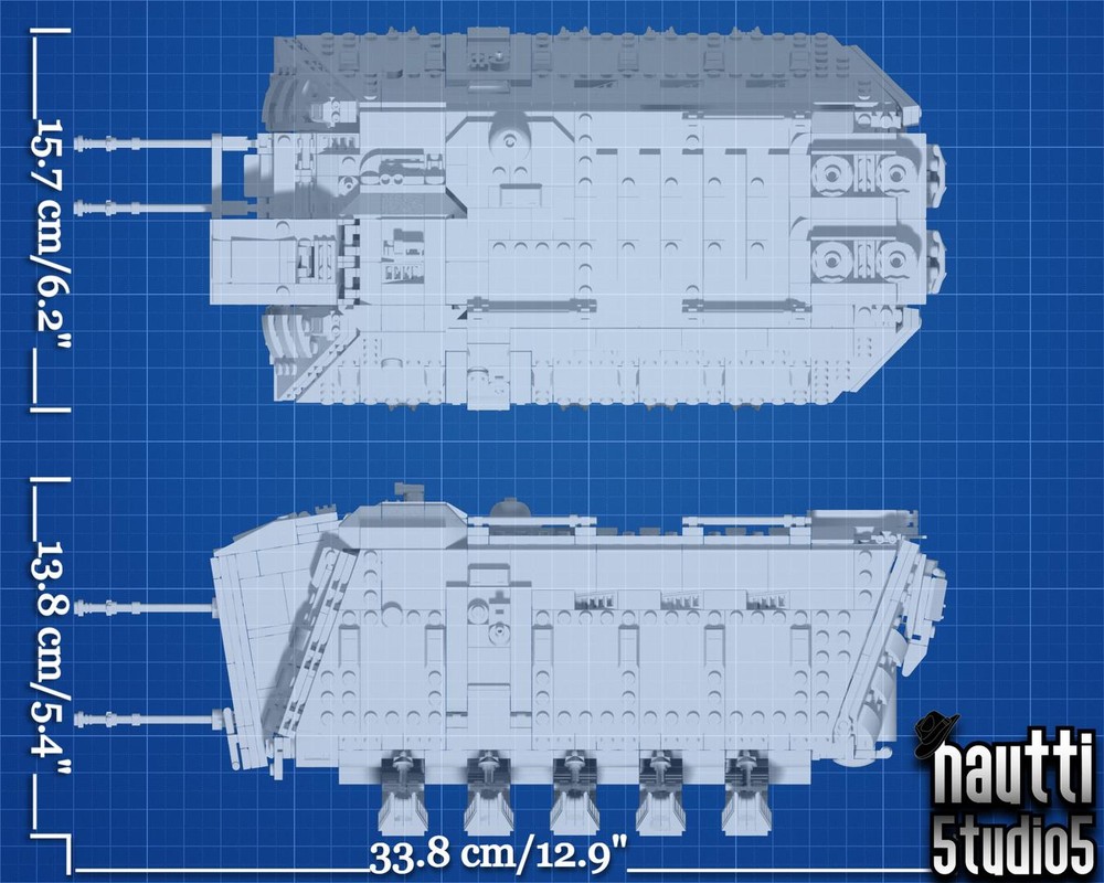 LEGO MOC Unstable Terrain Personnel Transport (UT-PT) by hautti5 ...