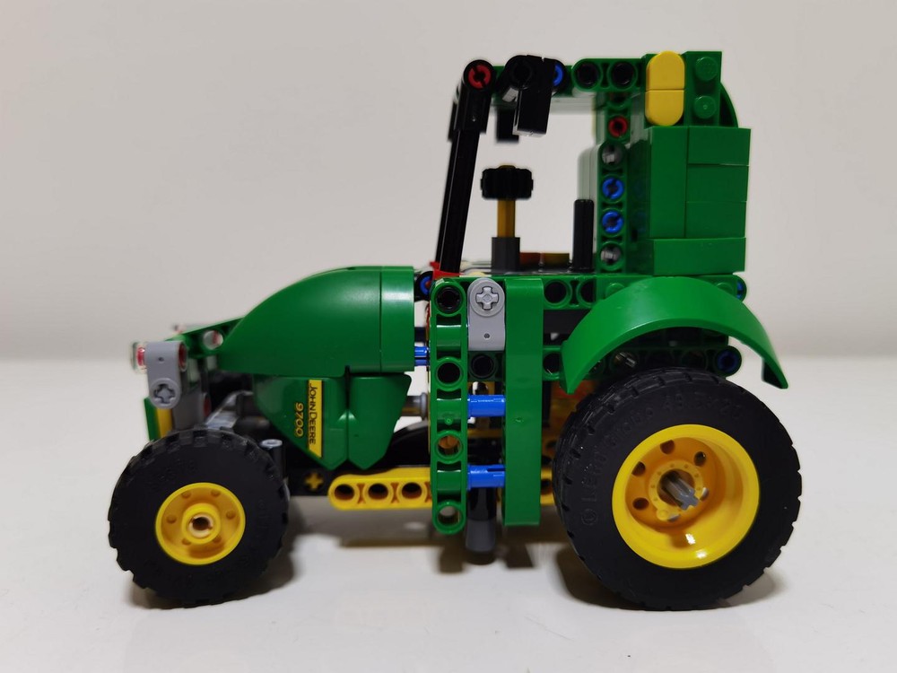 Lego Moc 42168 Tractor And Cultivator By Nofans2 Rebrickable Build