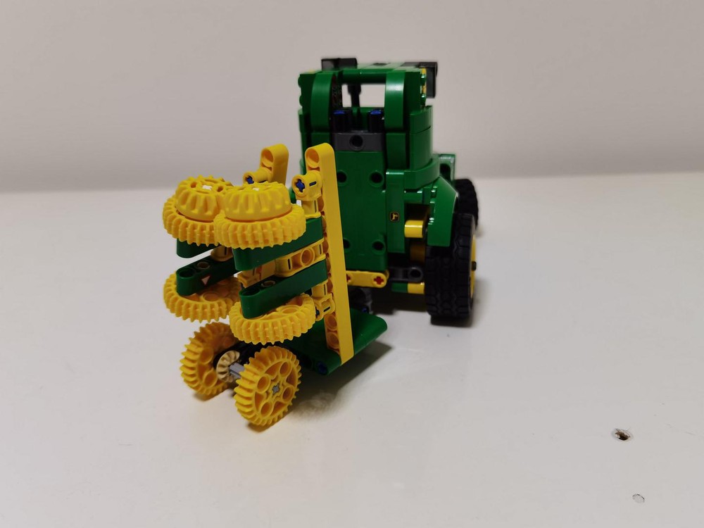 Lego Moc 42168 Tractor And Cultivator By Nofans2 Rebrickable Build